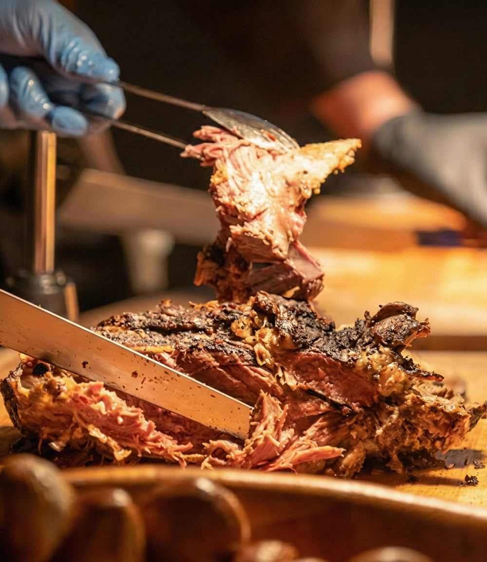 Texas–Mexican BBQ Brisket with Burnt Ends & Secret Sauce ...