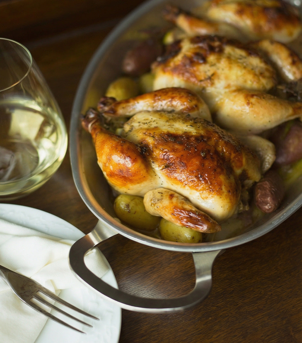 Simple & Healthy Thanksgiving Cornish Hens (Smoky Garlic Style ...