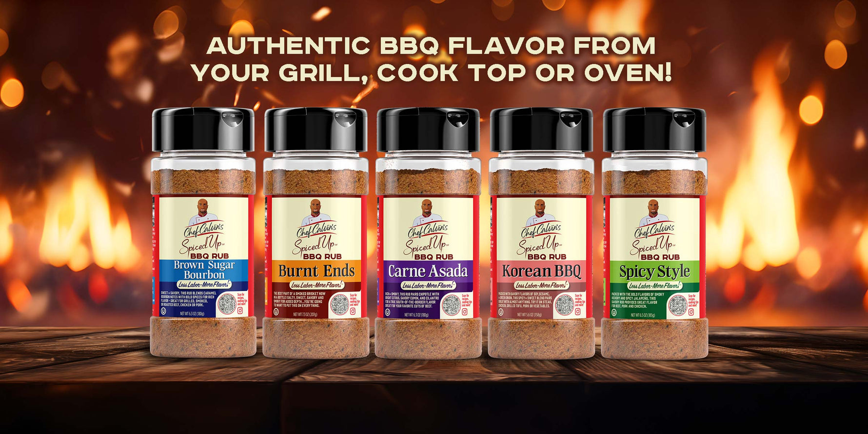 Spiced Up Seasonings by Chef Calvin