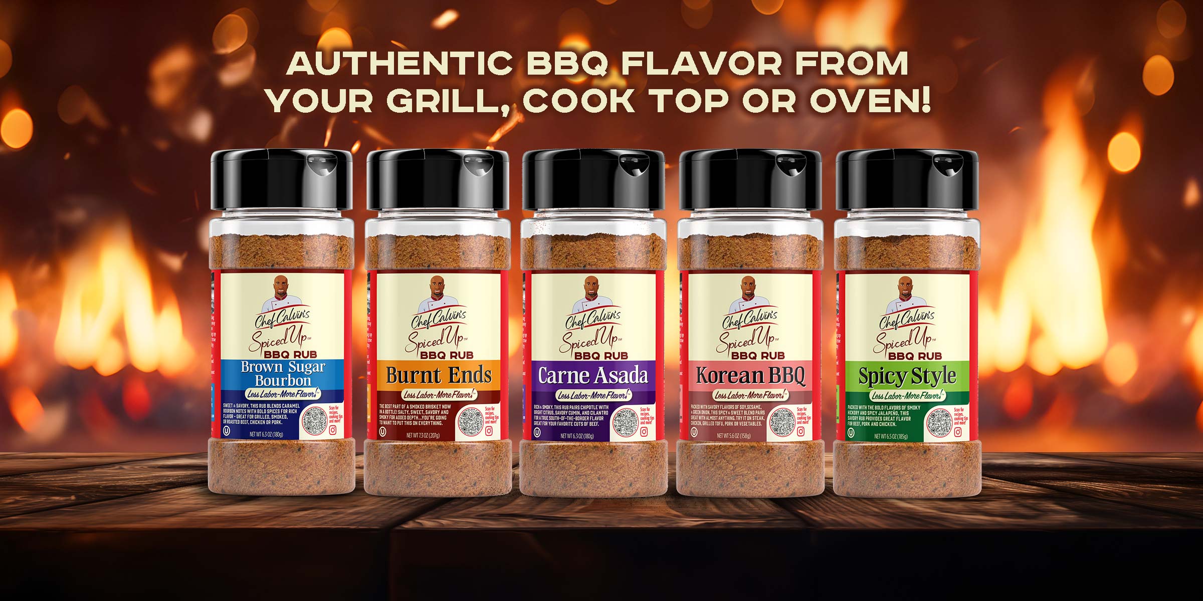 Spiced Up Seasonings by Chef Calvin